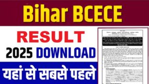 BCECE Online Mop-up Counselling 2025