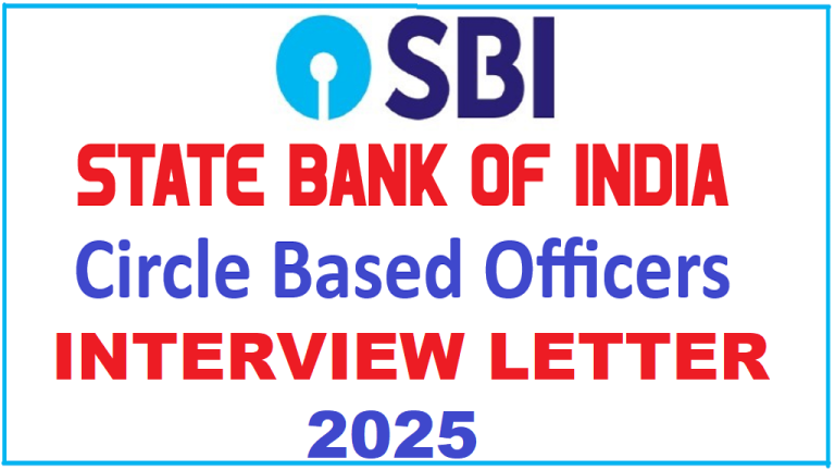SBI Circle Based Officers CBO Final Result 2025 Out