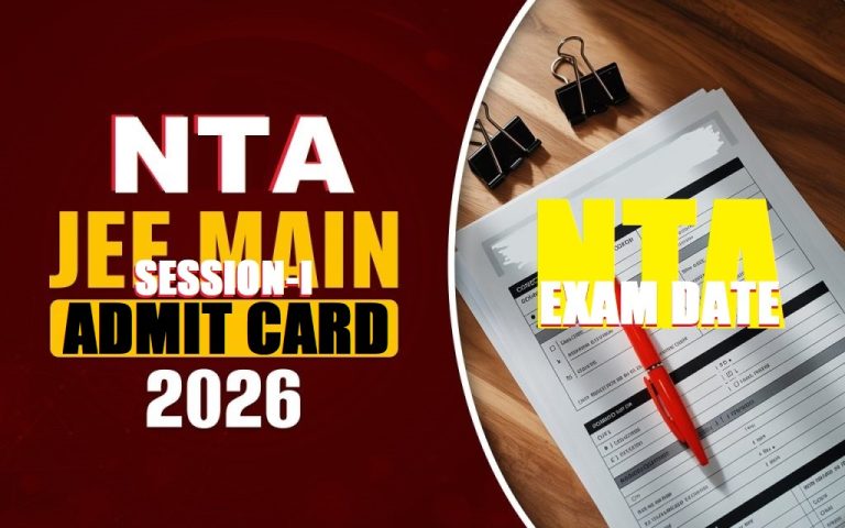 NTA JEE Main Session-I Admit Card 2026 notifications Online