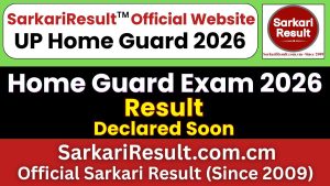 UP Home Guard Result 2026 Link Cutoff Marks